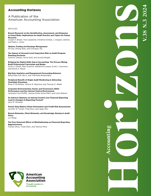 Branch Networks Client Networks And Knowledge Sharing In Audit Firms