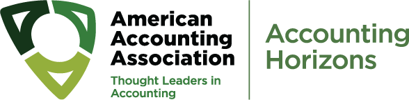 Accounting Horizons | American Accounting Association | Browse By Year